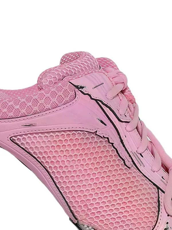 Balenciaga Stapler Mesh-panel Mules