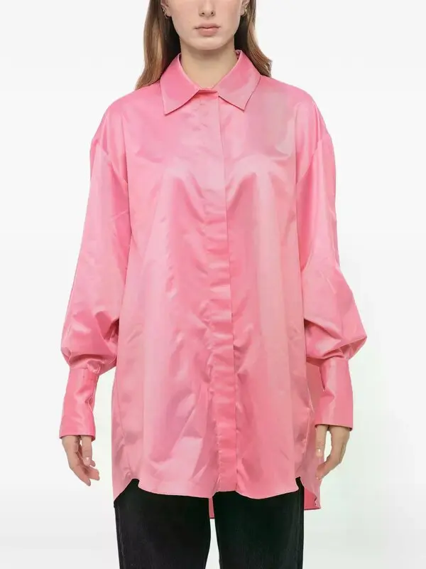PATOU Oversized Asymmetric Shirt