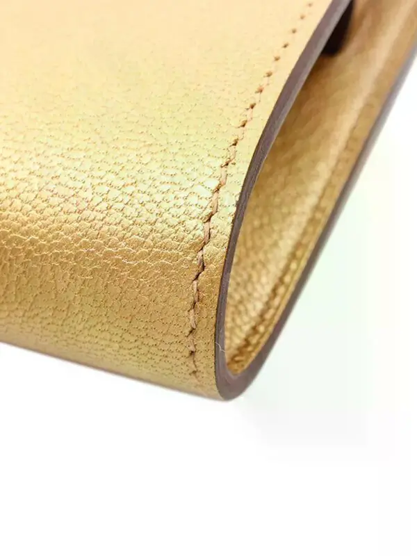 Hermès Kelly To Go Wallet Crossbody Bag - Gold