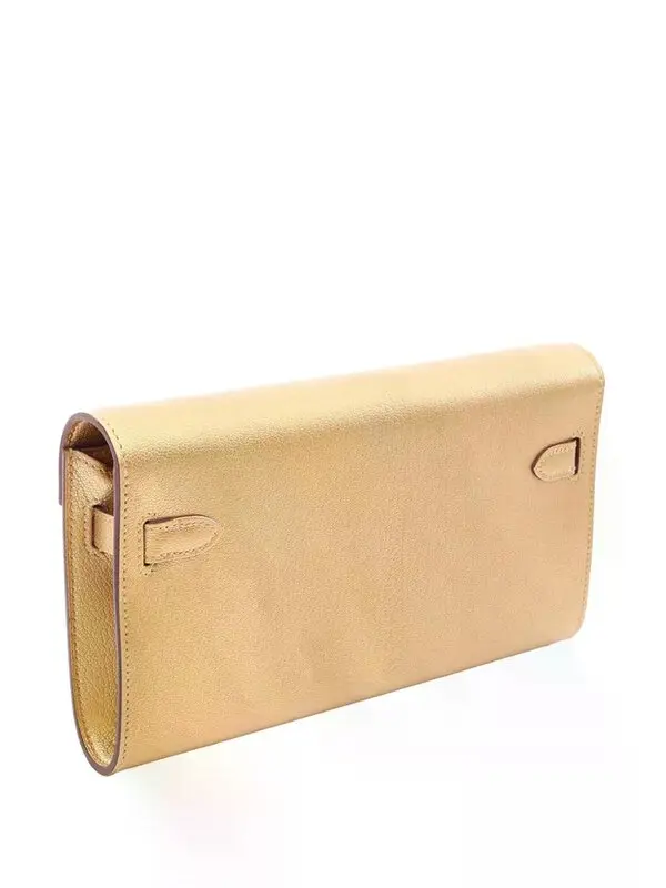 Hermès Kelly To Go Wallet Crossbody Bag - Gold