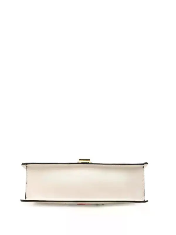 Gucci 2000-2015 Small Calfskin Web Sylvie Satchel