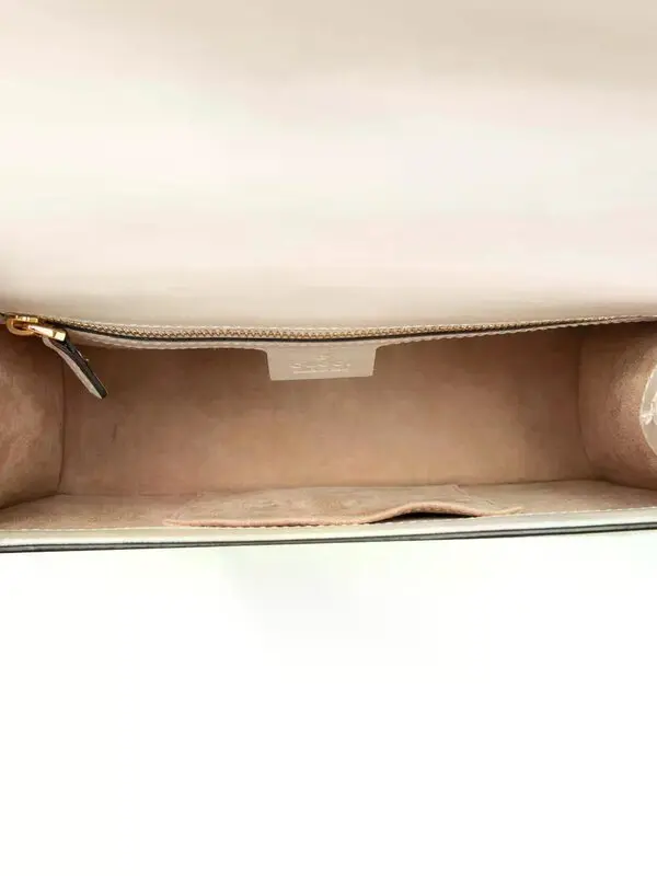 Gucci 2000-2015 Small Calfskin Web Sylvie Satchel