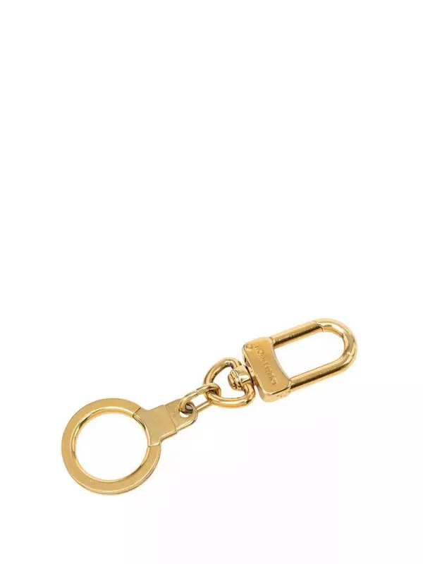 LOUIS VUITTON 2000-2026 Plated Bolt Extender Ring Key Chain - Gold
