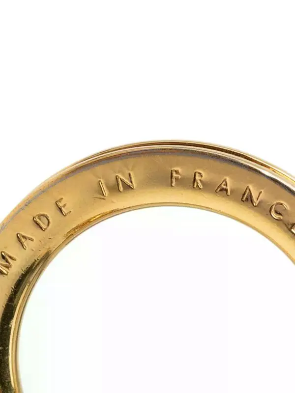 LOUIS VUITTON 2000-2026 Plated Bolt Extender Ring Key Chain