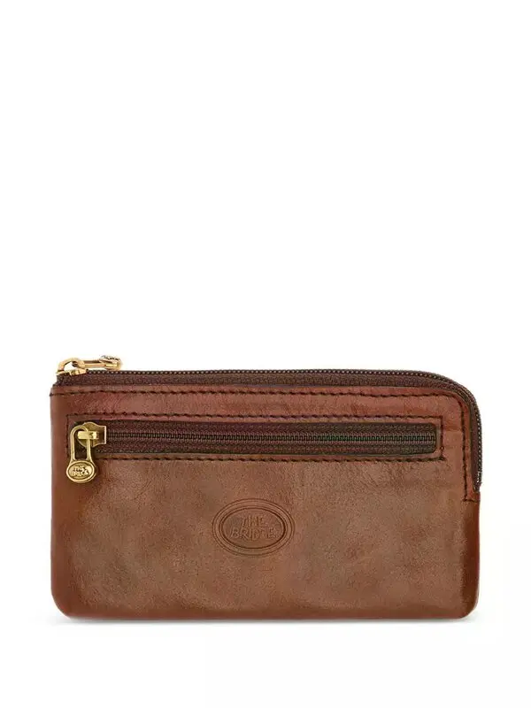 THE BRIDGE Logo-embossed Zip-fastening Key Holder