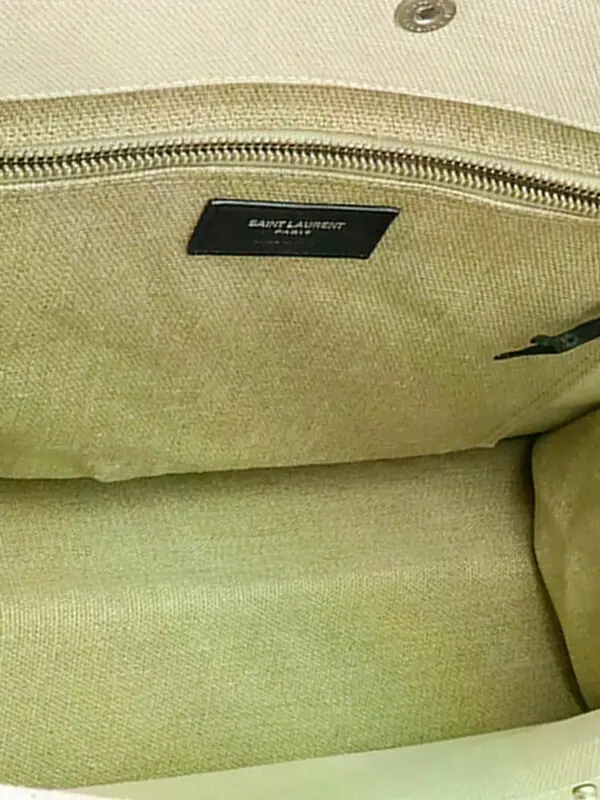 Saint Laurent 2013-2026 Small Canvas Rive Gauche Tote Bag