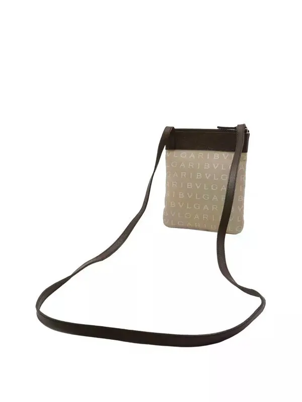 BVLGARI Logomania Canvas Crossbody Bag