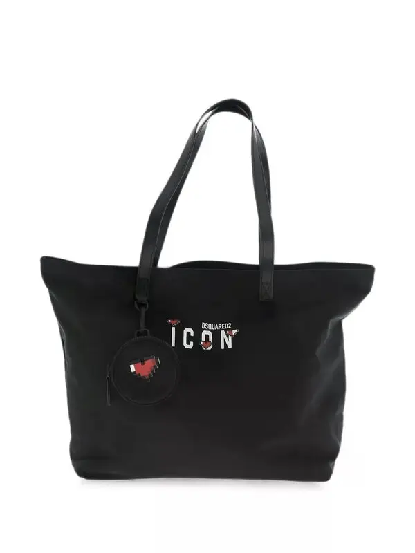 Dsquared2 Icon Mini Hearts Shopping Bag