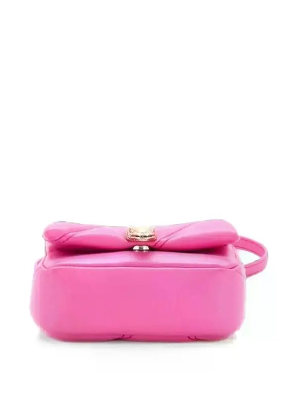 BVLGARI Serpenti Cabochon Leather Shoulder Bag