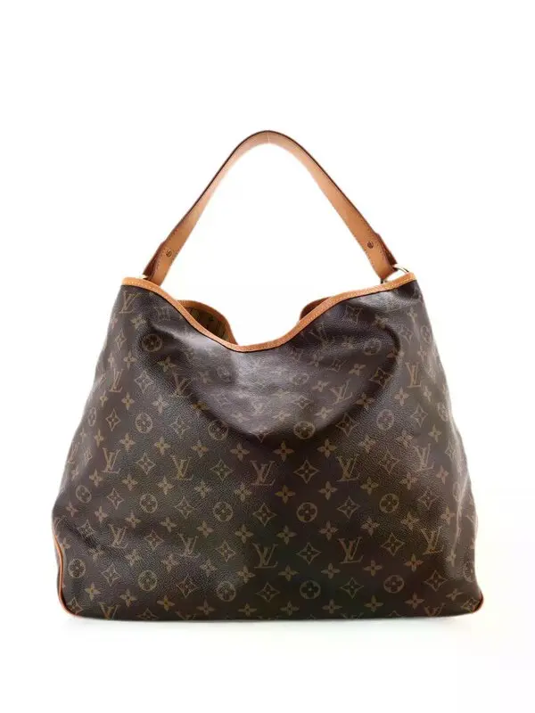 LOUIS VUITTON Delightful Handbag Monogram Canvas Gm Hobo Bag