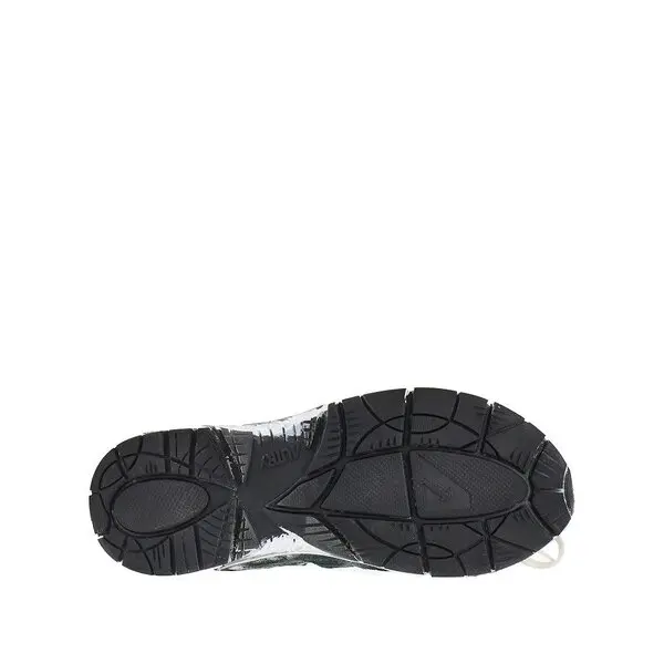 AUTRY Suede Leather And Mesh Lace-up Sneakers - Black