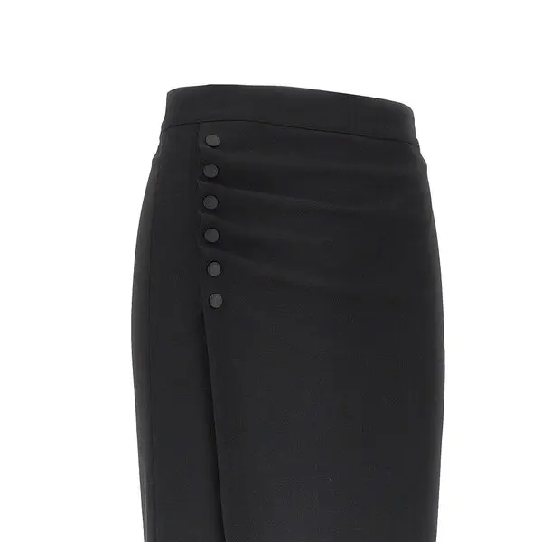 Emporio Armani Viscose-blend Midi Skirt