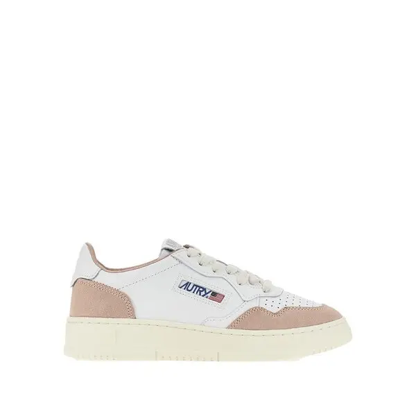 AUTRY Medalist Low Suede And Leather Sneakers