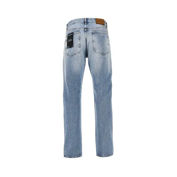 Emporio Armani J101 Denim Jeans With Knee Slits