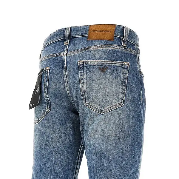 Emporio Armani J105 Denim Jeans - Blue