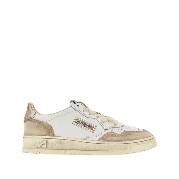 AUTRY Super Vintage Medalist Low Sneakers - White