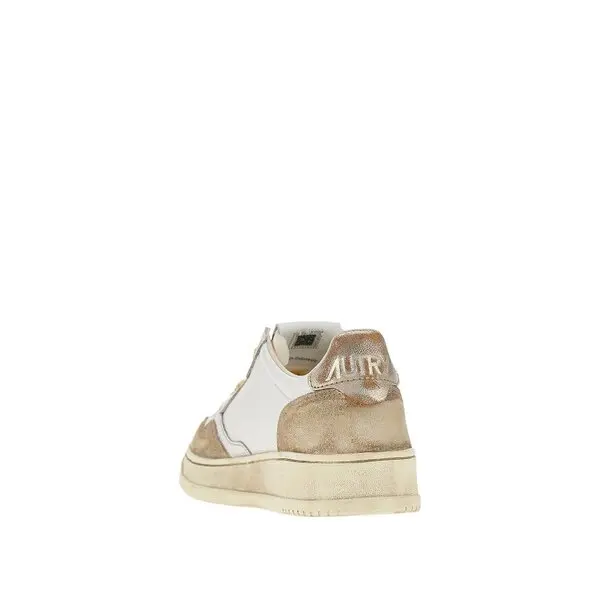 AUTRY Super Vintage Medalist Low Sneakers - White