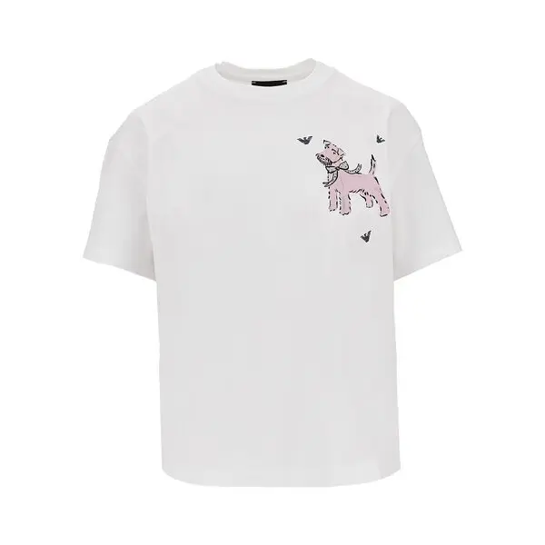 Emporio Armani Jersey T-shirt With Print