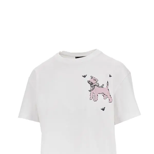 Emporio Armani Jersey T-shirt With Print