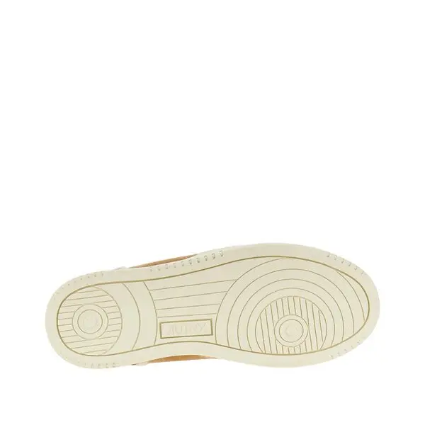 AUTRY Suede And Shearling Medalist Low Sneakers