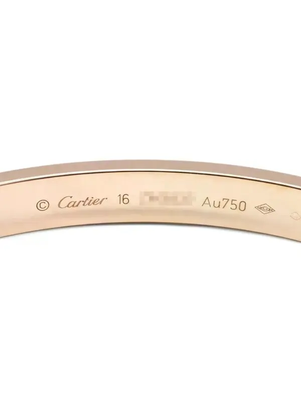 Cartier 18k Rose Gold Love Bracelet