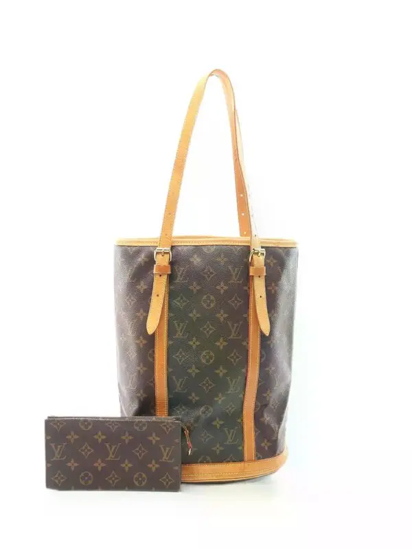 LOUIS VUITTON Monogram Canvas Bucket Gm Shoulder Bag
