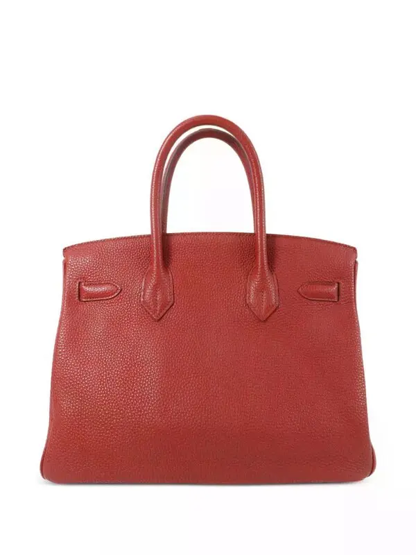 Hermès Birkin 30 Togo Leather Handbag - Red