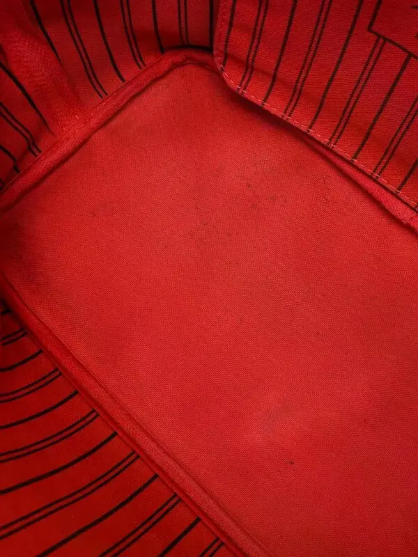 LOUIS VUITTON Damier Ebene Neverfull Mm Tote Bag