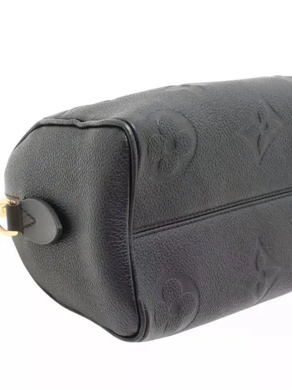 LOUIS VUITTON Monogram Giant Empreinte Speedy Bandouliere 20 Satchel
