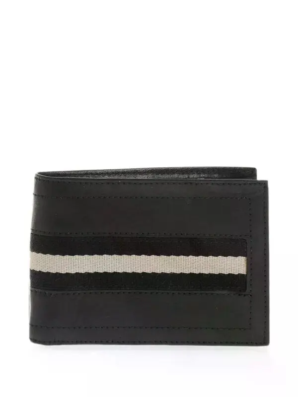 Bally Contrast-band Leather Wallet