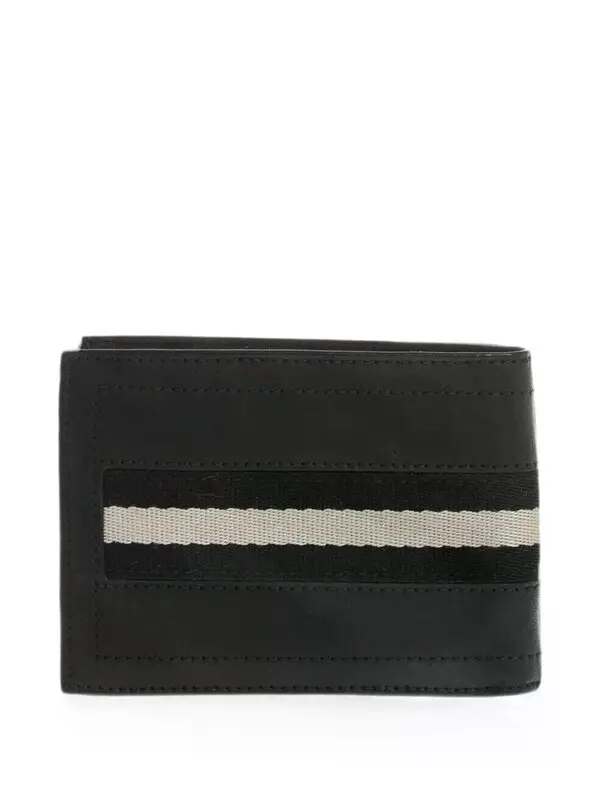 Bally Contrast-band Leather Wallet