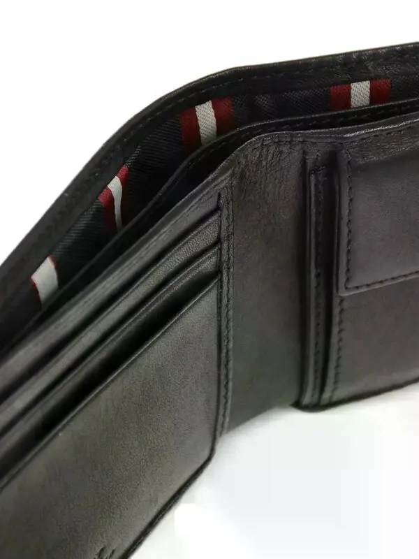 Bally Contrast-band Leather Wallet