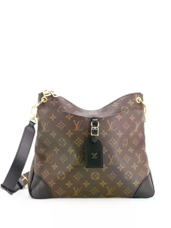 LOUIS VUITTON Odeon Nm Handbag Monogram Canvas Mm Crossbody Bag - Black