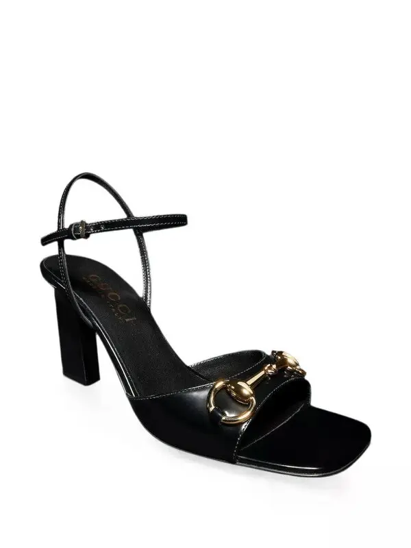 Gucci Horsebit Ankle Strap Sandals
