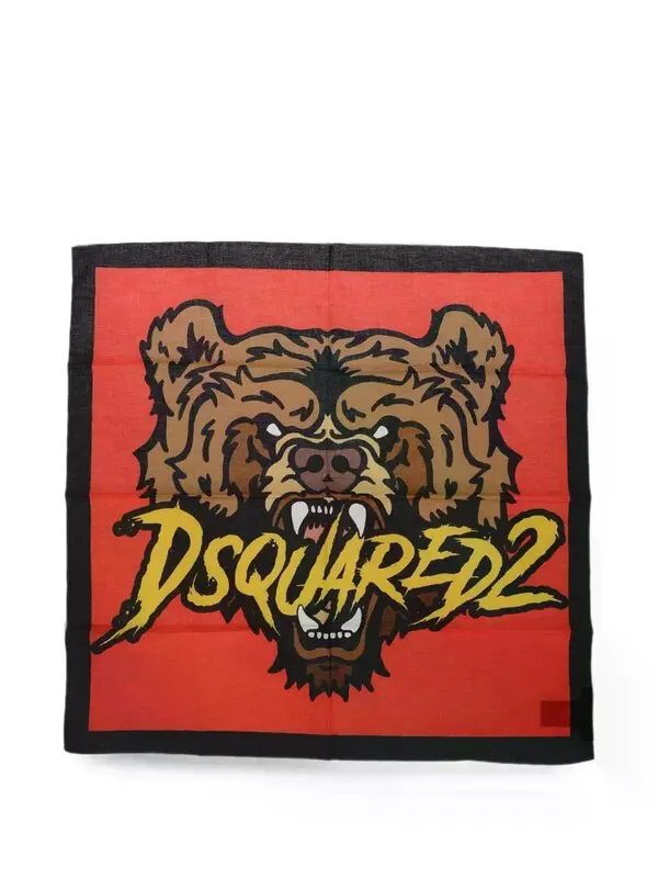 Dsquared2 Horror Bandanna - Red