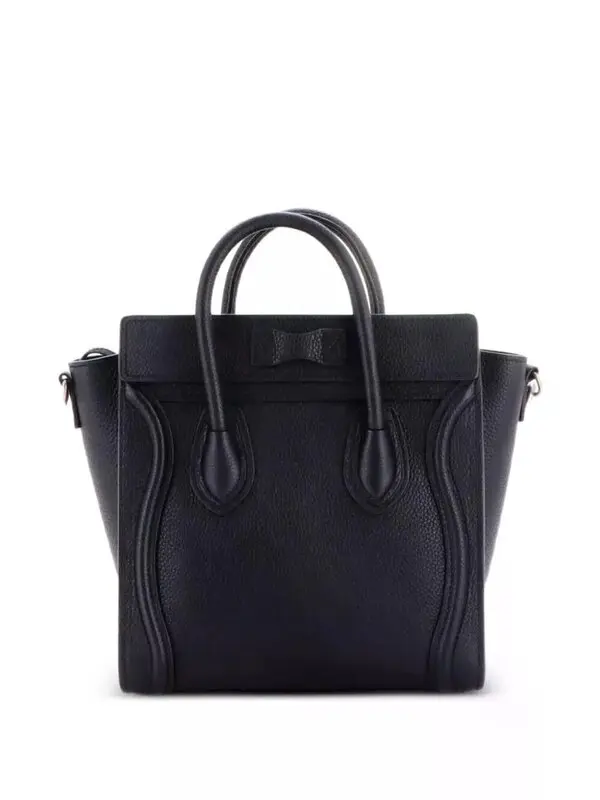 Celine Luggage Bag Grainy Leather Nano Crossbody Bag