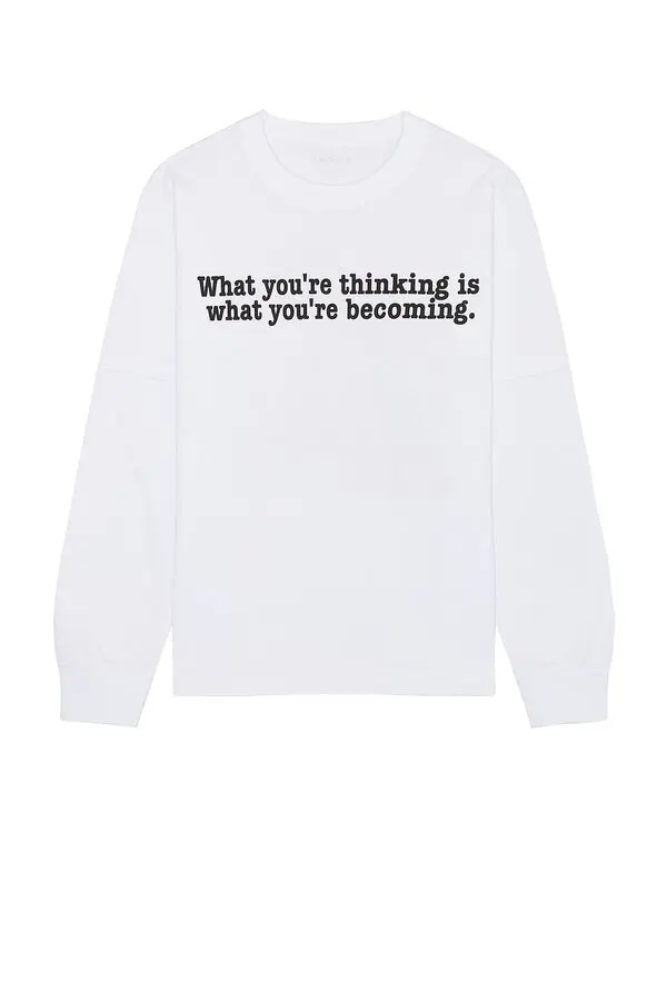 Sacai Graphic Long Sleeve T-shirt