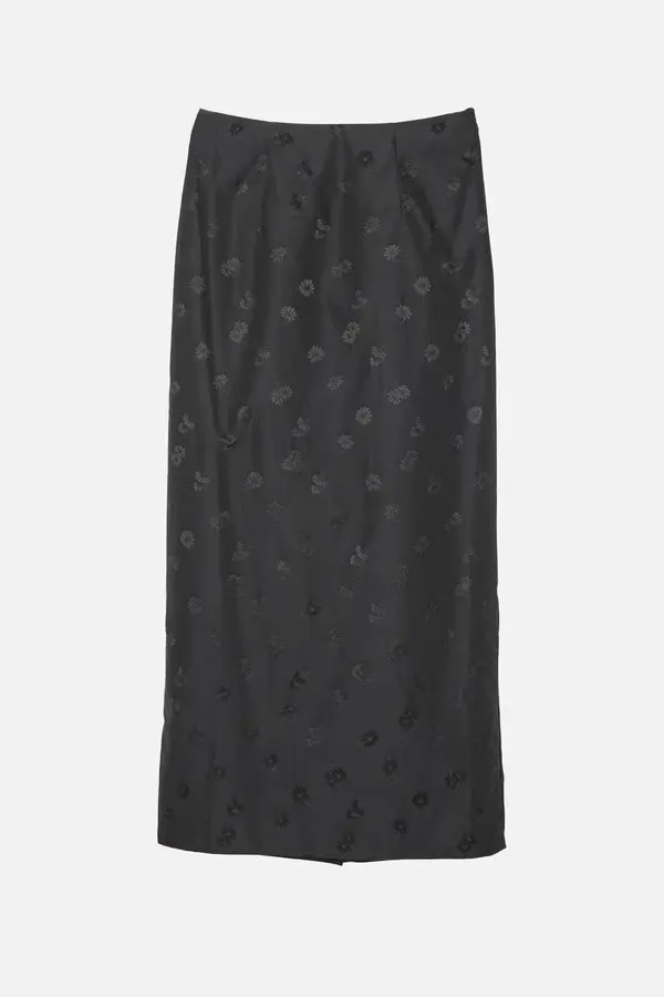 Cecilie Bahnsen Cbumina Ditsy Bellis Midi Skirt