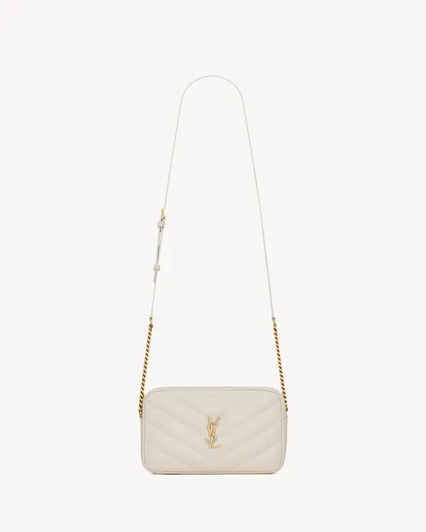 Saint Laurent Loulou Camera Bag In Matelassé Lambskin