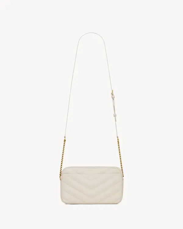 Saint Laurent Loulou Camera Bag In Matelassé Lambskin