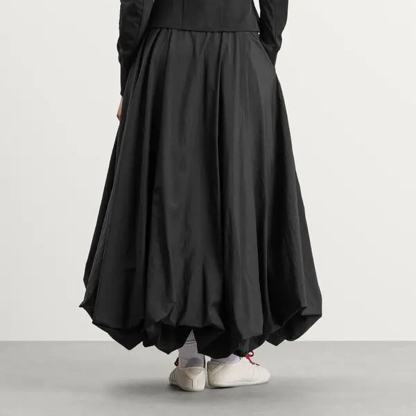 Y3 Balloon 3 Stripes Midi Skirt