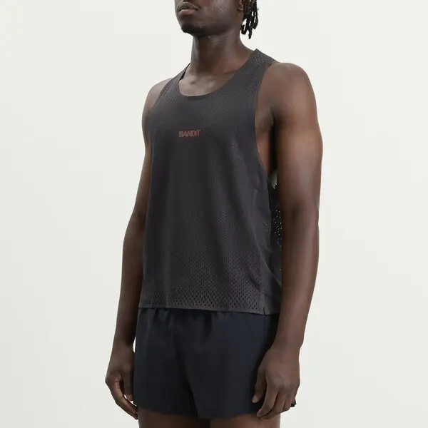 BANDIT Open Mesh Gradient Cut Race Singlet