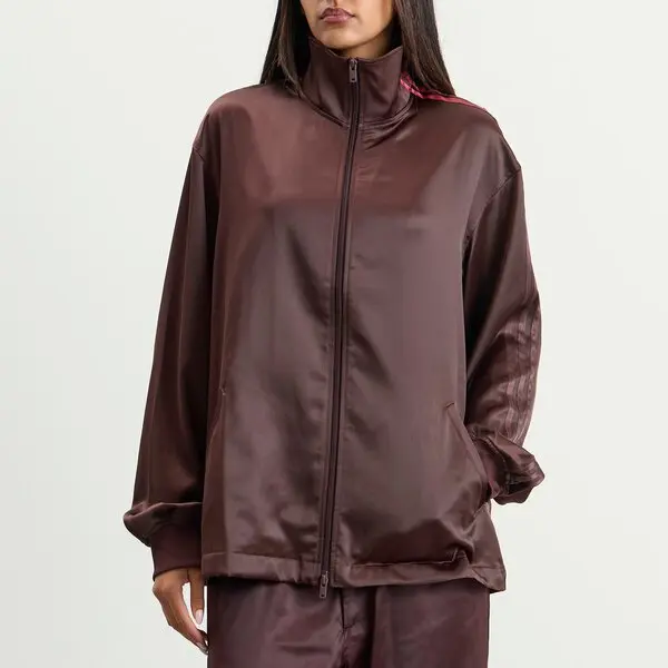 Y3 Satin Track Jacket - Red