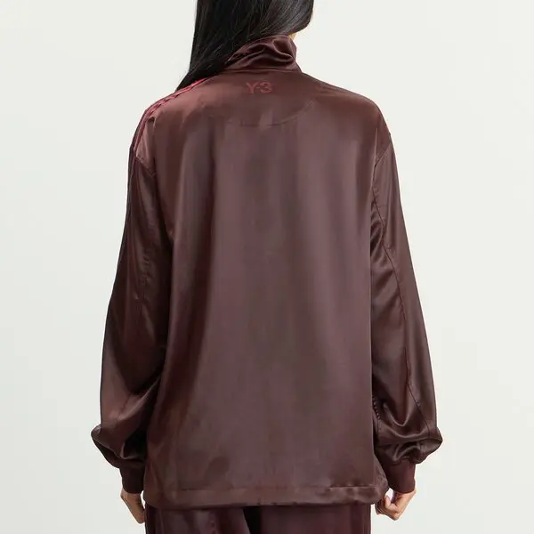 Y3 Satin Track Jacket - Red