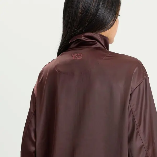 Y3 Satin Track Jacket - Red