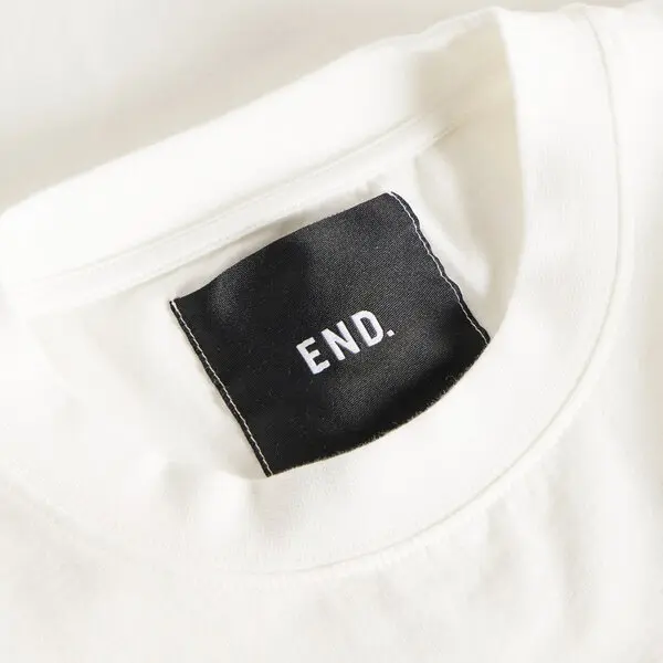 END. Whippet Baby T-shirt - Ecru