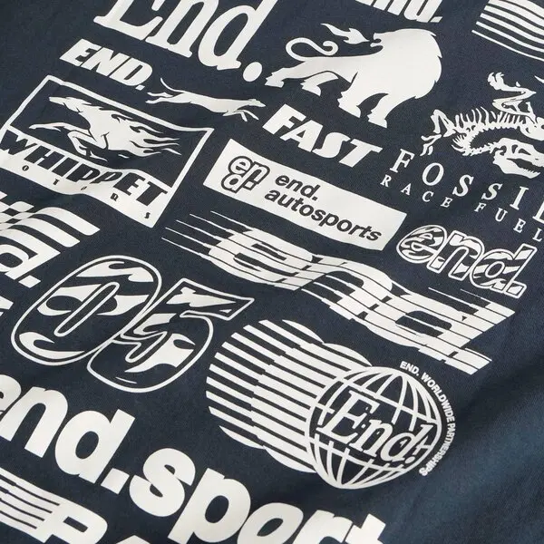 END. Line Up T-shirt - Navy