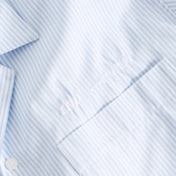 END. Fast Shirt With Embroidered Whippet Detail