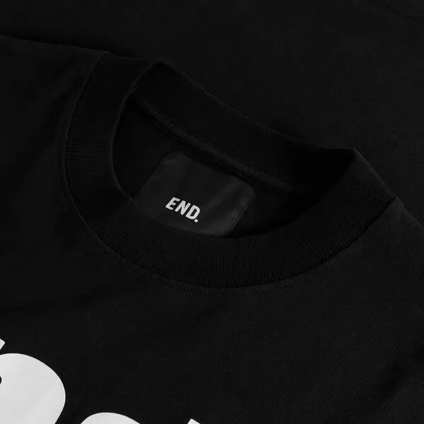 END. Race Team Graphic T-shirt - Black