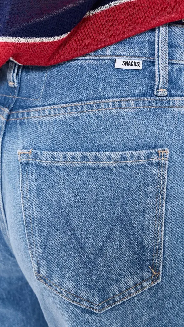 MOTHER The Stripe Resealable Skimp Jeans